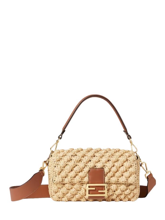 FENDI Fendi Midi Skirt with Logo Embroidery